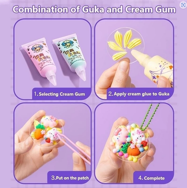 DIY Key chain Set (Purple) - HOMIE.SG