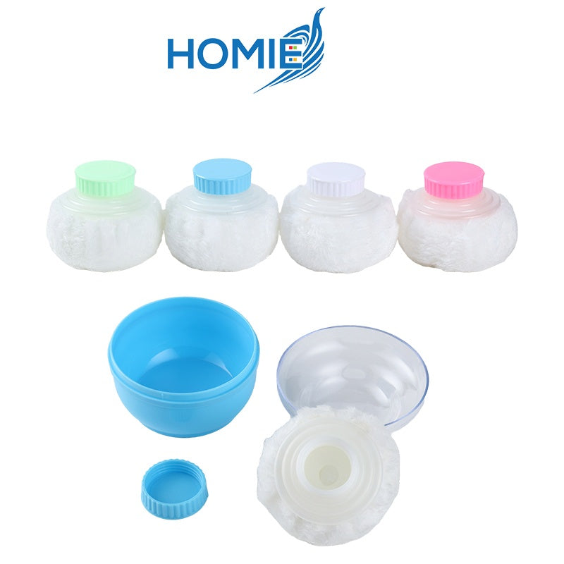 HOMIE Baby Powder Container/Baby Powder Puff with Case - HOMIE.SG