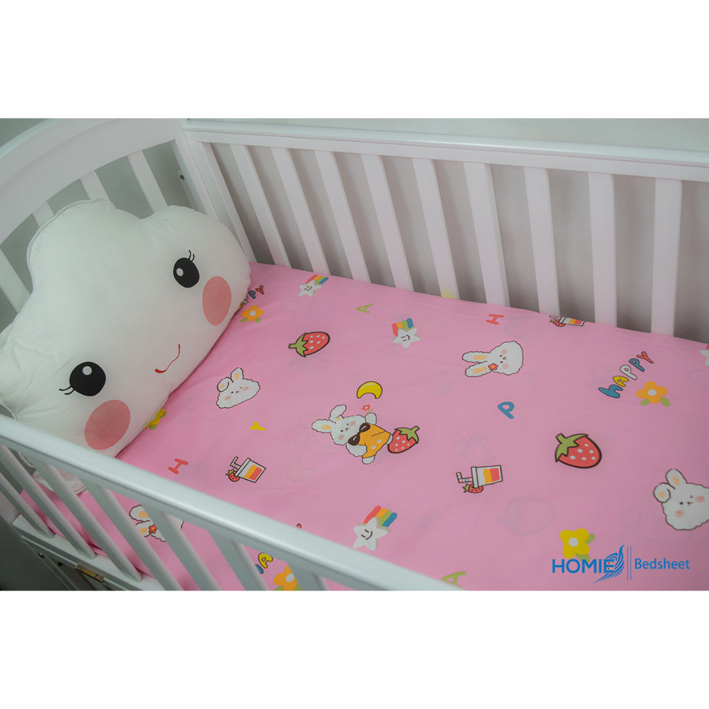 【Cot Sheet 60x135cm 】Cot Sheet for Stackable Cots for Preschool Daycar ...