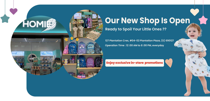 Homie Official Store | Shop Baby Essentials in Singapore – HOMIE.SG